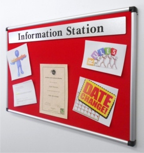 Scribe Branded Notice Board - Signs for Churches